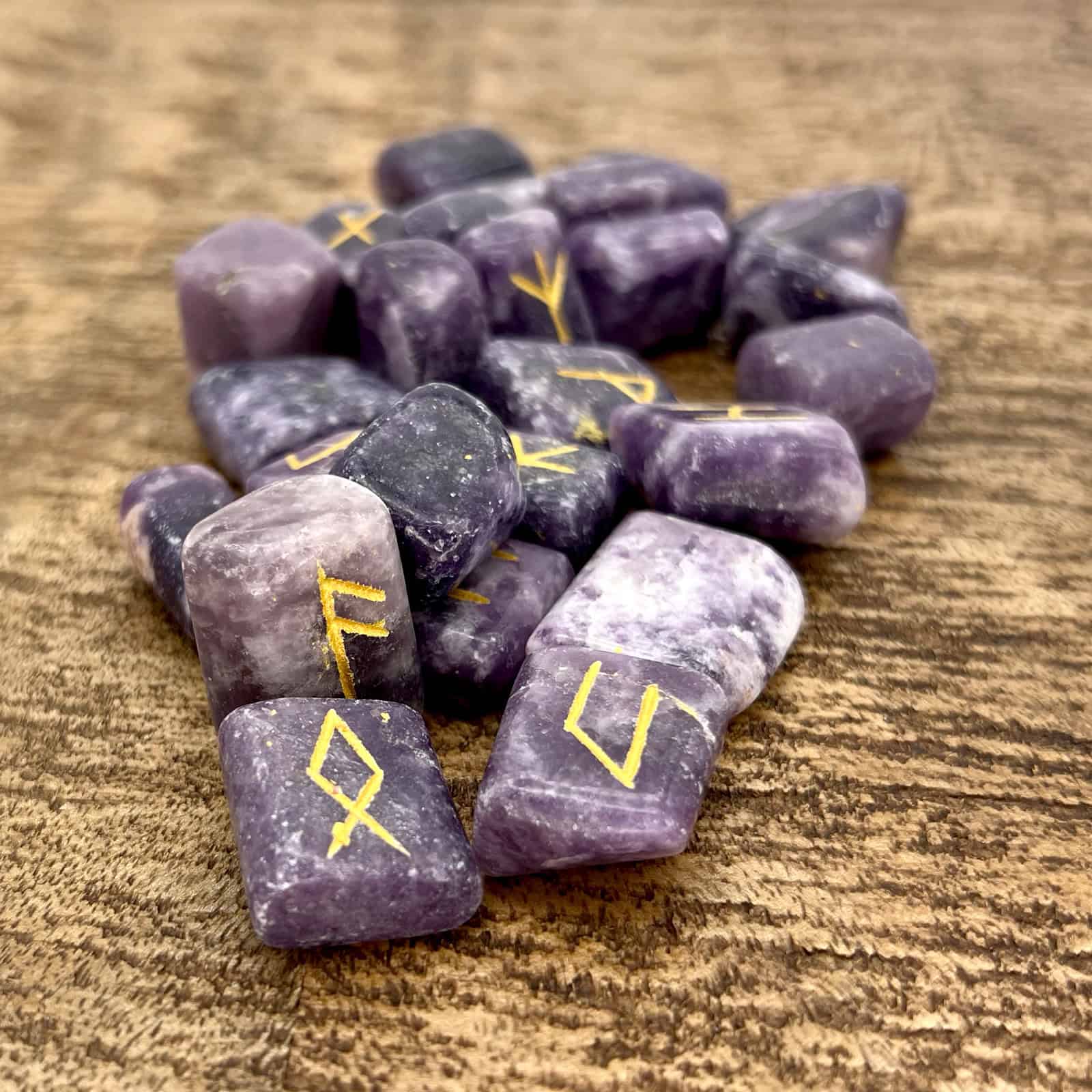 Elder Runes in Smooth Stone - Arca Noctis